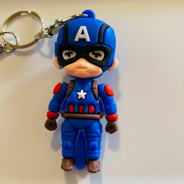 Superhero Keychains - Etsy