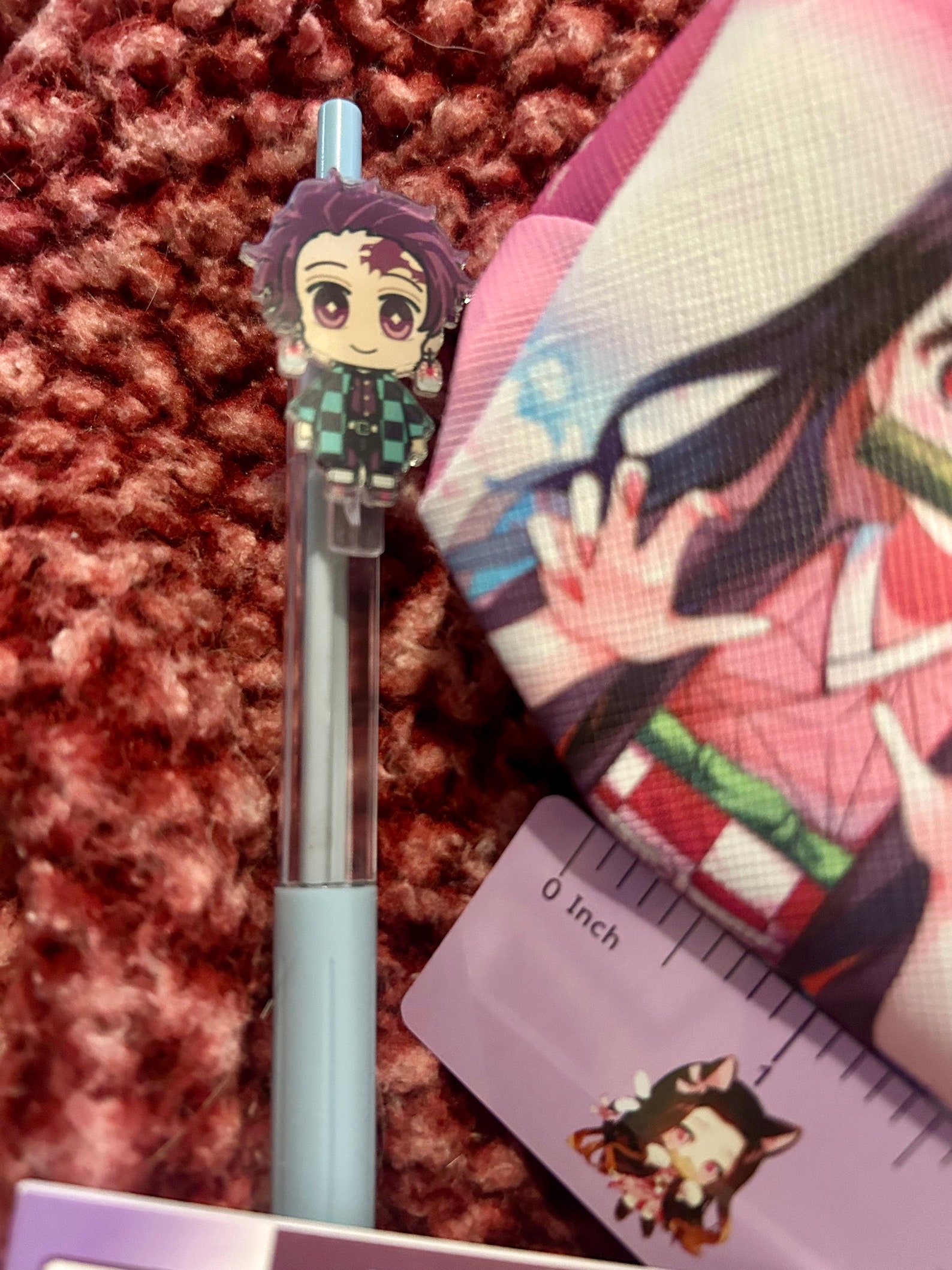 Anime Stationary Anime Pens Anime Phone Grips Anime - Etsy