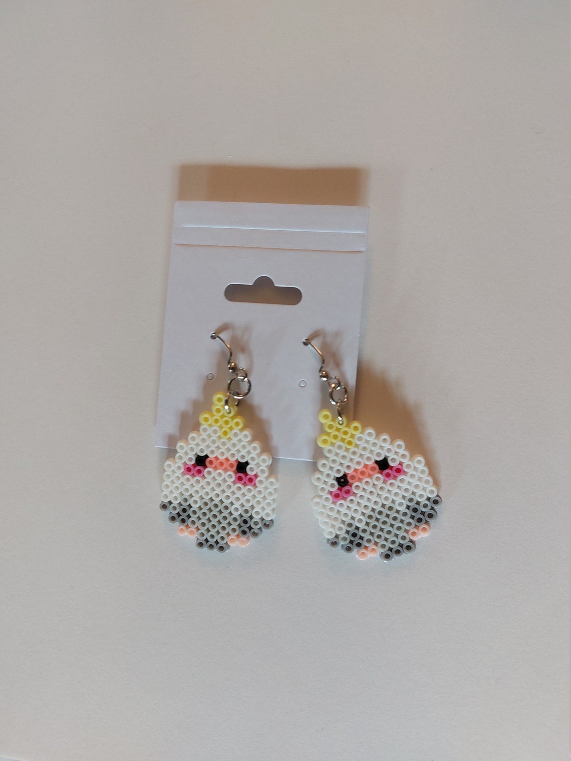 Bird Perler Earrings - Etsy