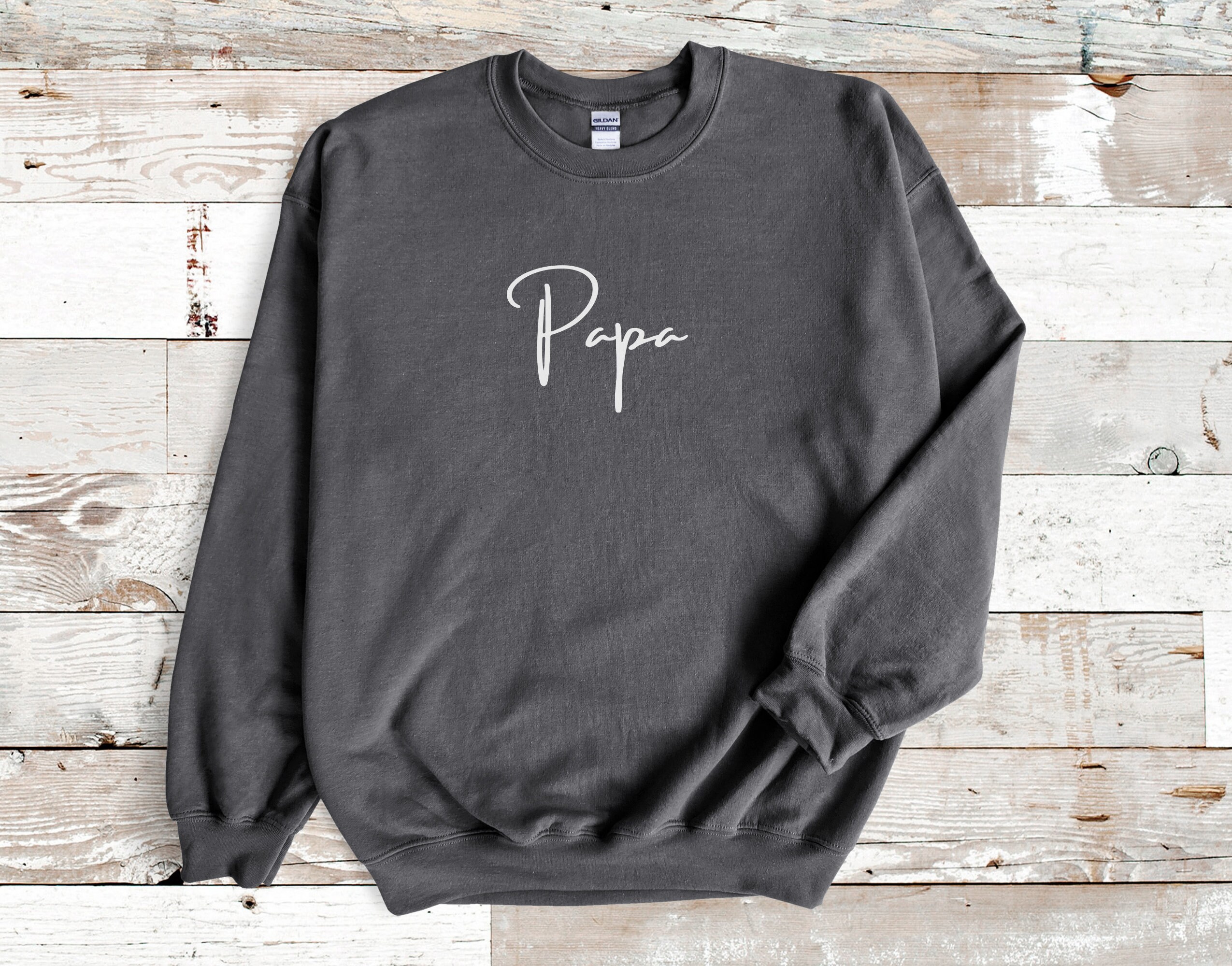 Papa Sweatshirt, Father's Day Celebration Sweatshirt, Gift for Papa ...