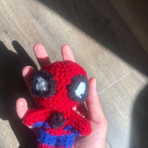 Tiny Crochet Spider-man - Etsy