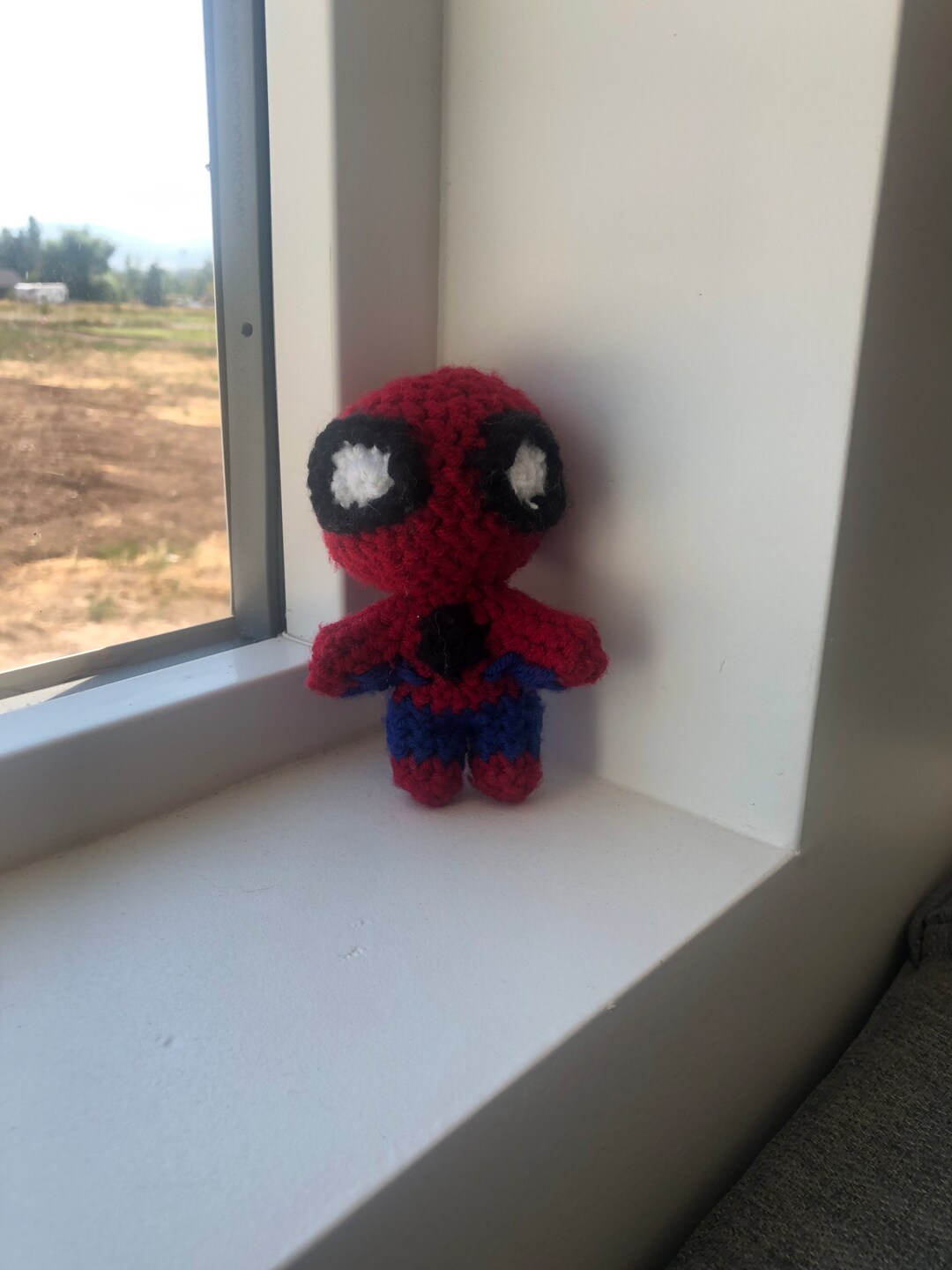 Tiny Crochet Spider-man - Etsy