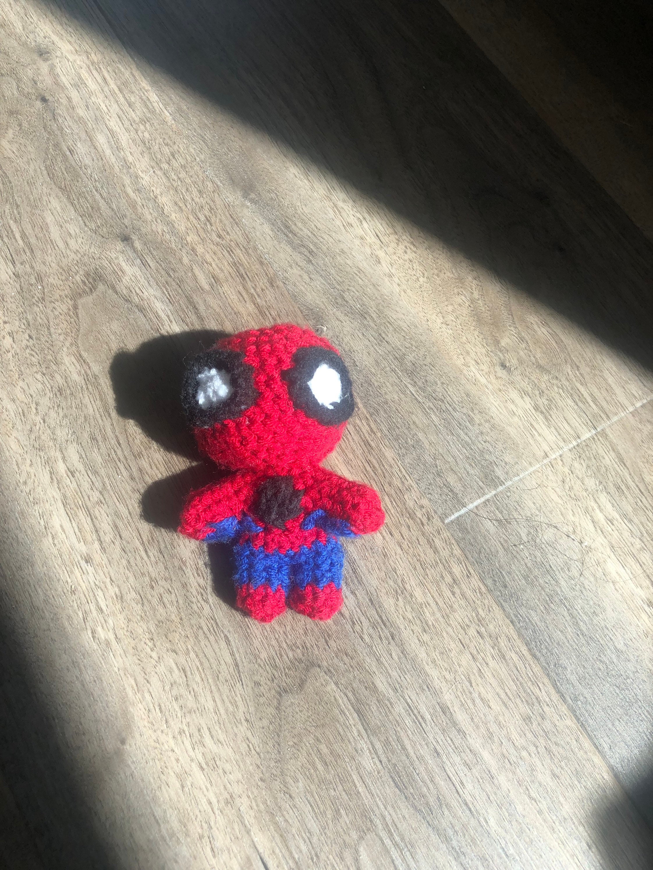 Tiny Crochet Spider-man - Etsy