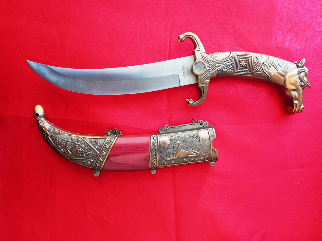 Gothic Horse Head Dagger - Etsy