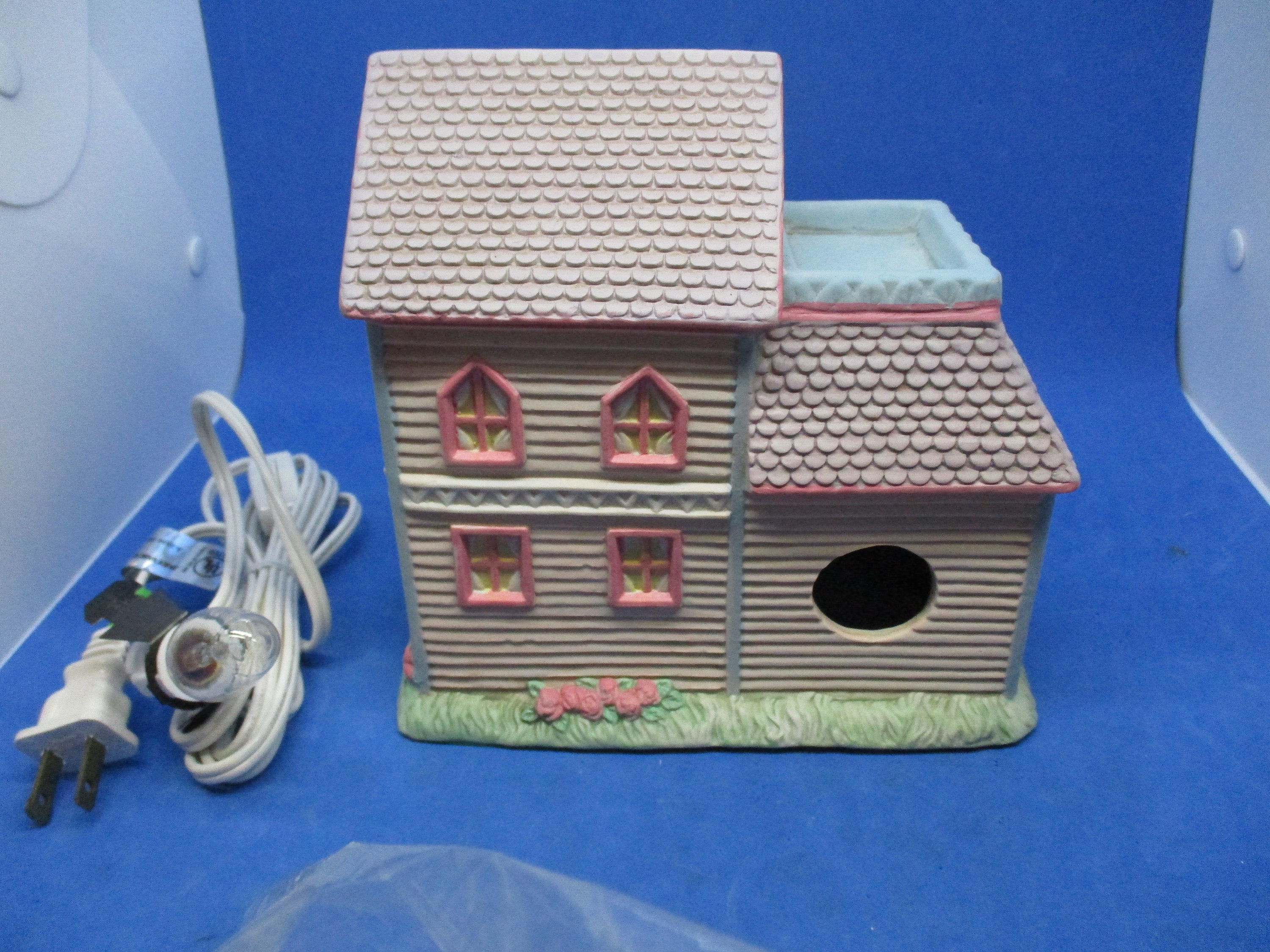 Cottontail Lane Lighted Easter Cottage Café House Ice Cream and Candy ...