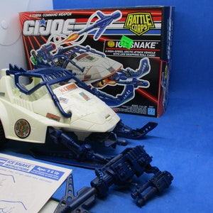 1992 Hasbro: Gi Joe (battle Corps) “ice Snake” Vehicle (complete) - Etsy