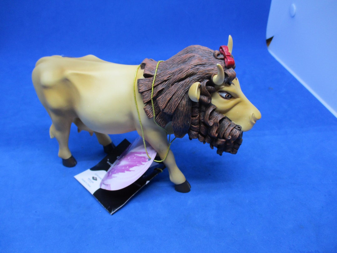 Wizard of Oz Cow Parade Cowardly Lion Cow 7244 Westland 2002 W/ Box ...