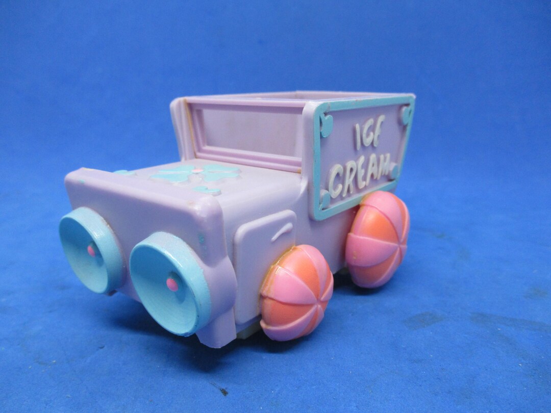 Vintage 1971 Ideal Flatsy Doll Candy Mountain Purple Ice Cream Toy Car ...