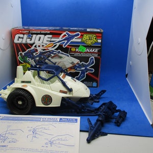 1992 Hasbro: Gi Joe (battle Corps) “ice Snake” Vehicle (complete) - Etsy