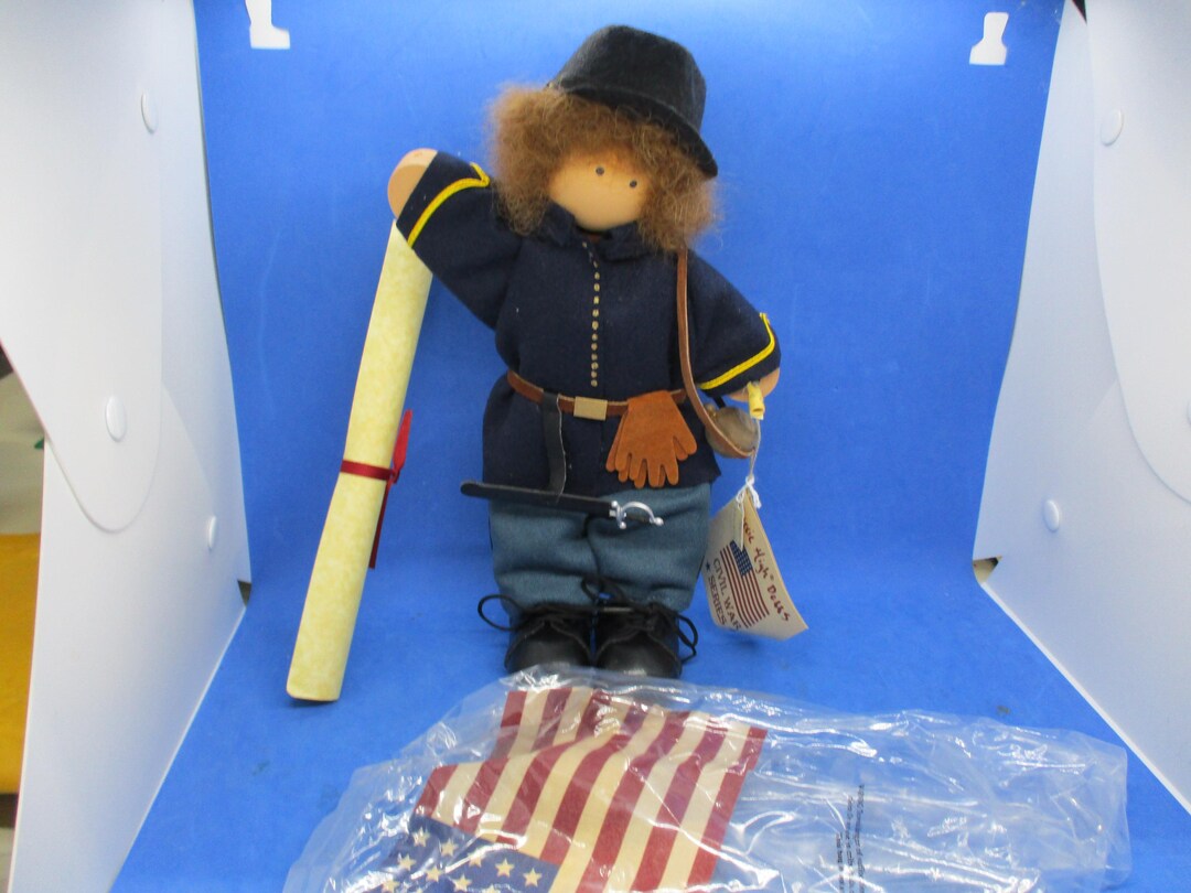 Lizzie High Civil War Series- Alexander High Union Soldier Wooded Doll ...