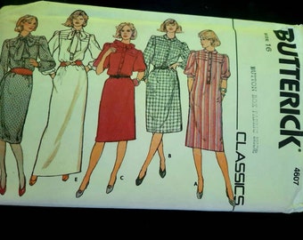 Vintage Dress Sewing Pattern UNCUT Butterick 3935 Size 10 - Etsy