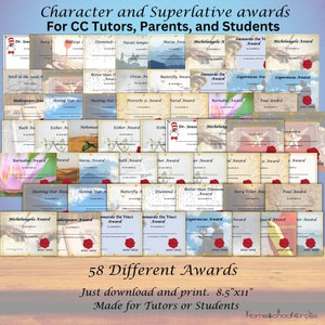 Character and Superlative Awards for Foundations and Essentials Tutors ...