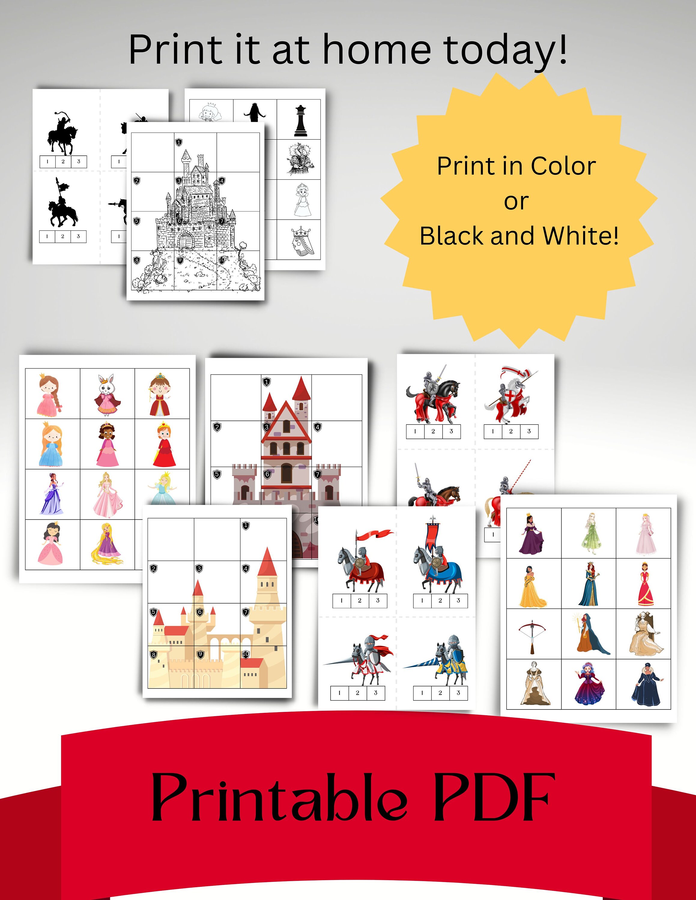 Review Game Bundle: Castle Rescue Pi-rate Island Quest for - Etsy