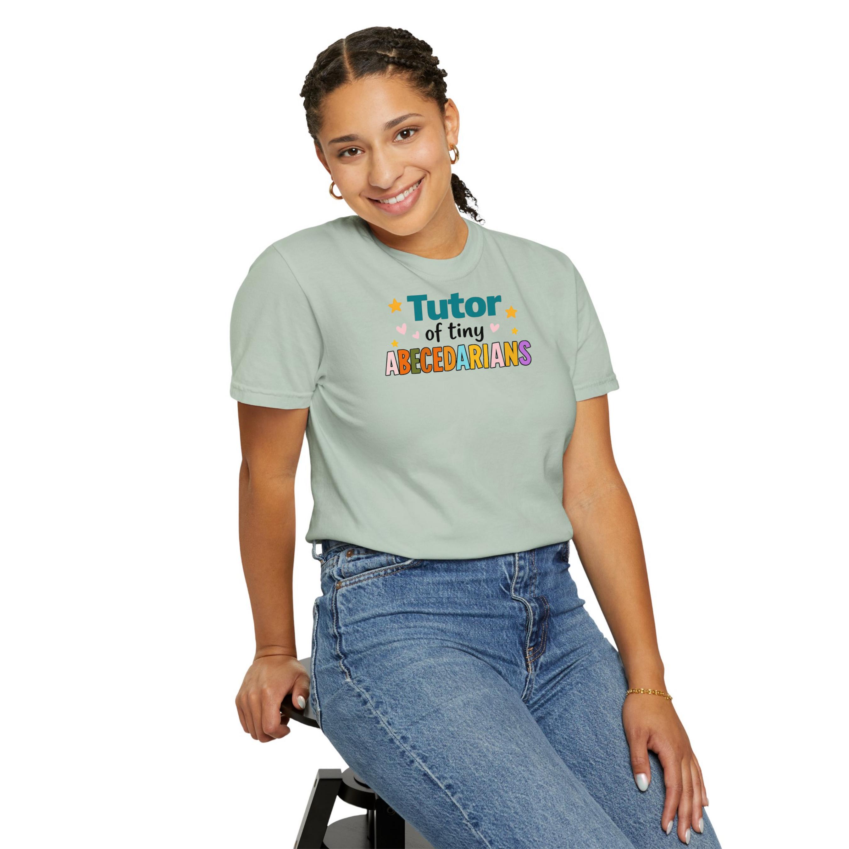 CC Cycle 2 Abecedarian Comfort Colors Foundations Tutor Tee Shirt ...