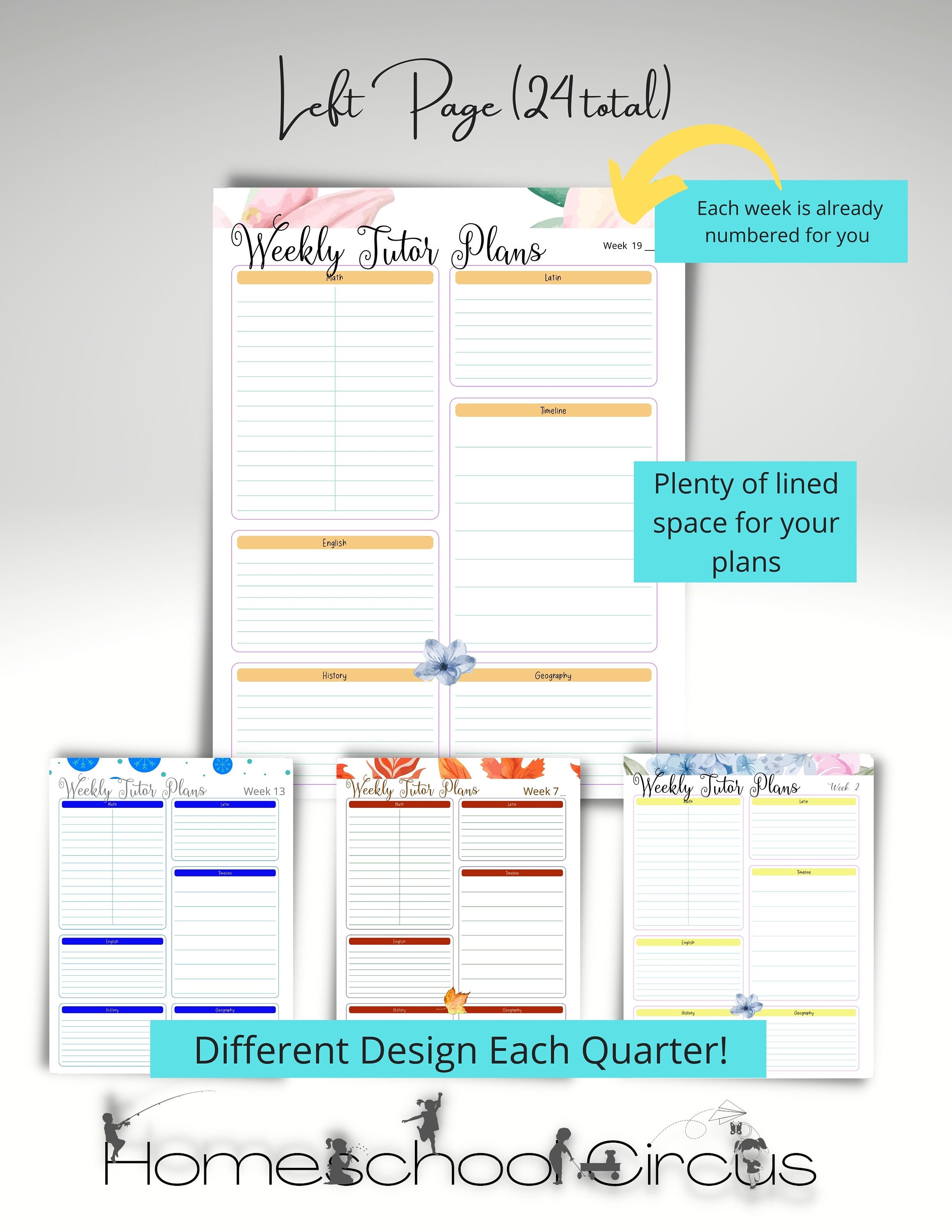 Foundations Tutor Planner Classical Conversations 2022-2023 - Etsy