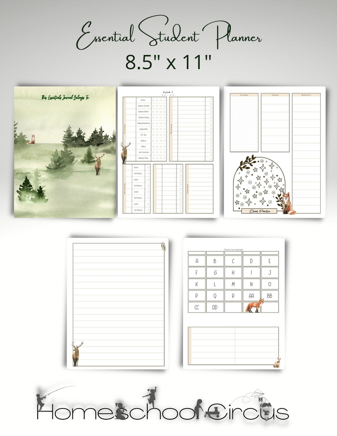 Classical Conversations Essentials Student Planner Time Management ...