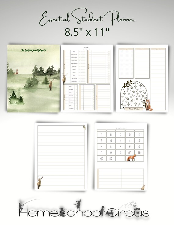 Classical Conversations Essentials Student Planner Time | Etsy