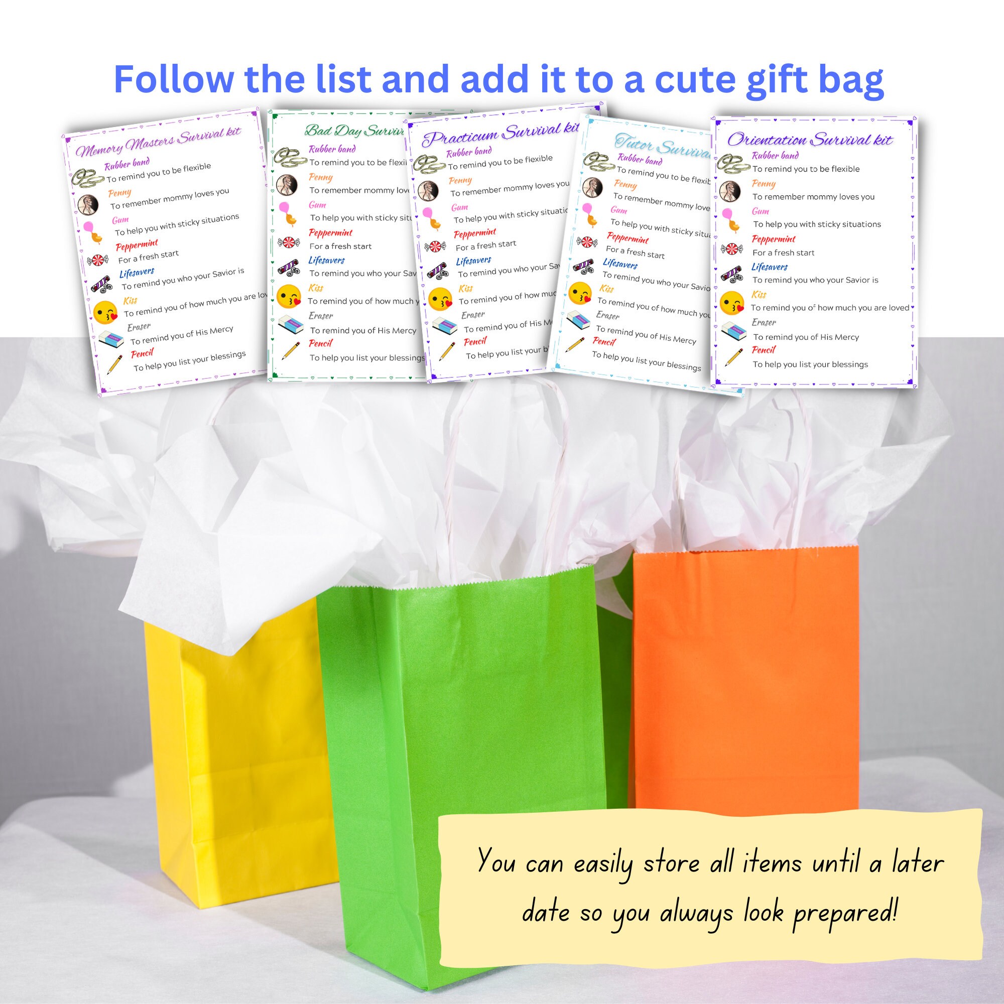 CC Survival Kit, Tutor, Director, Parent, School, for Practicum, Back ...