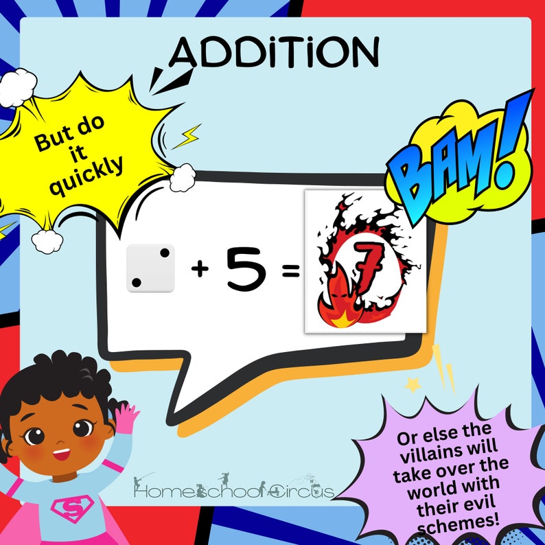 Super Knock Out, a Cooperative Math Game They Can All Play, Printable ...