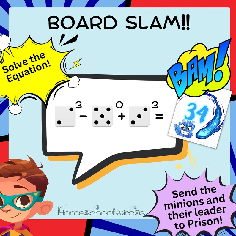 Super Knock Out, a Cooperative Math Game They Can All Play, Printable ...