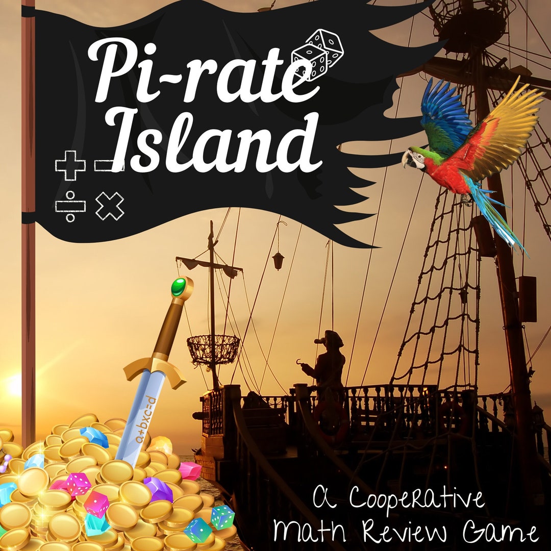 Pirate Island, a Cooperative Math Game They Can All Play, Printable PDF ...