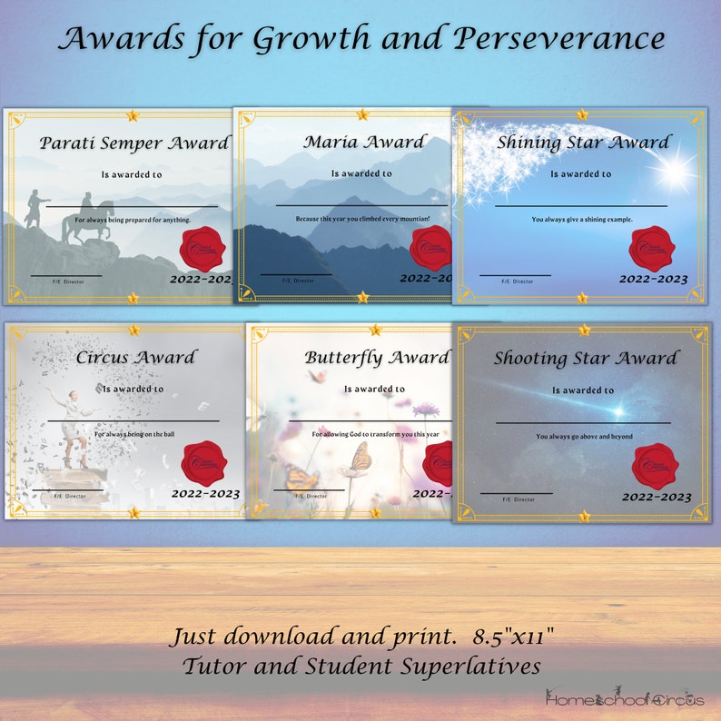 Character and Superlative Awards for Foundations and Essentials Tutors ...