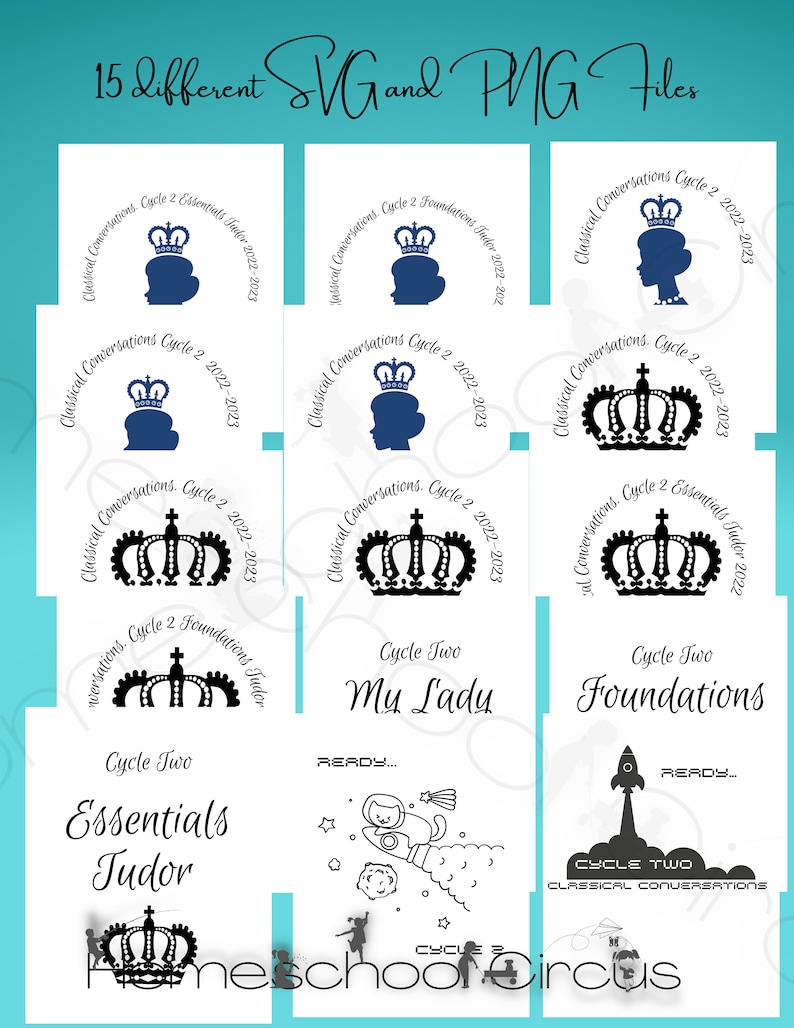 Classical Conversations Cycle 2 SVG PNG - Etsy