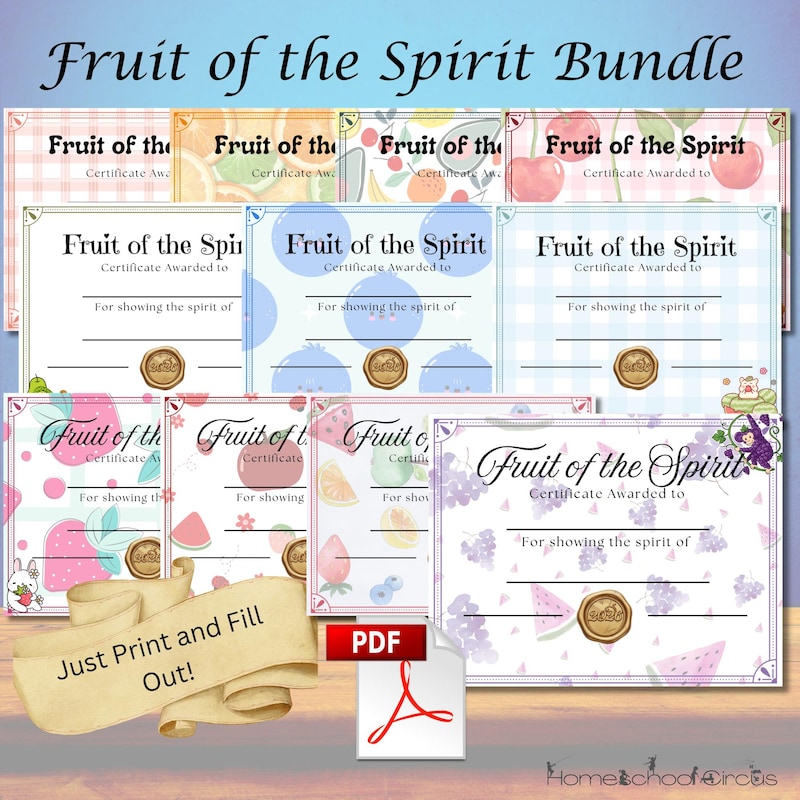Christian Character Awards - Etsy