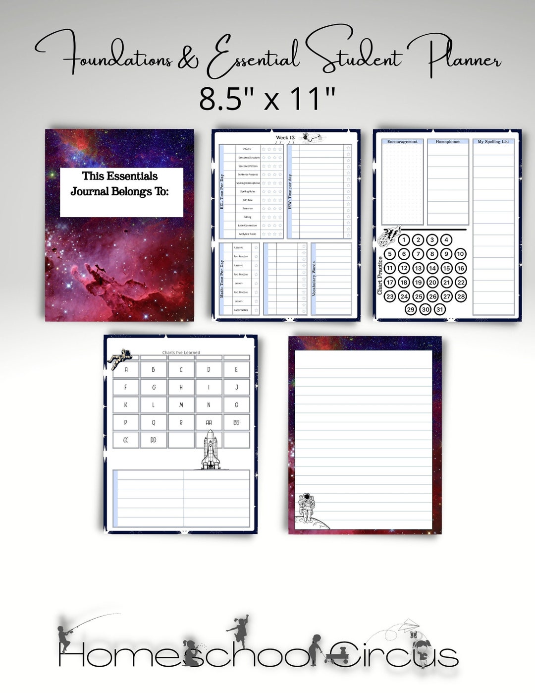 Space-classical Conversations Essentials Student Planner Time ...