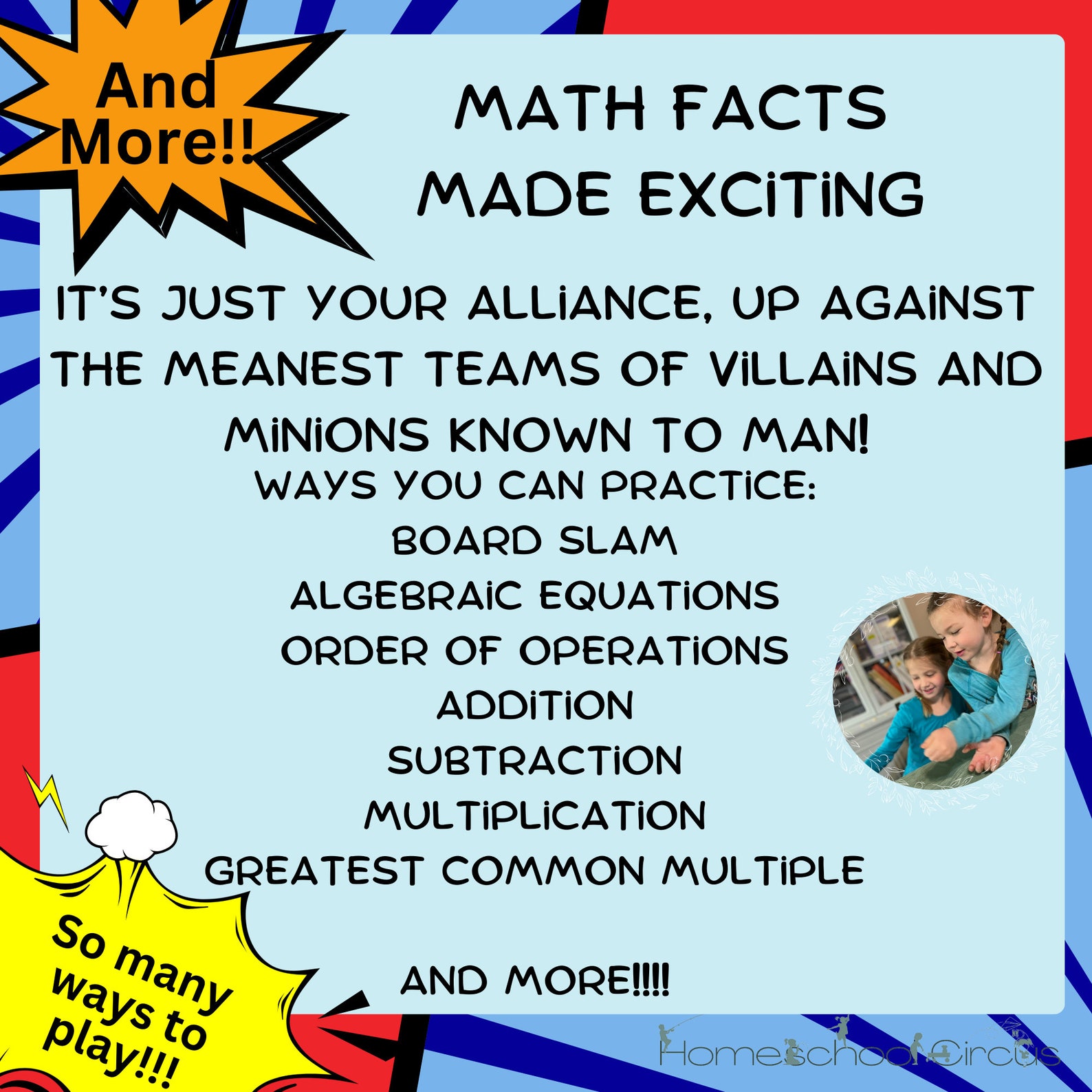 Super Knock Out, a Cooperative Math Game They Can All Play, Printable ...