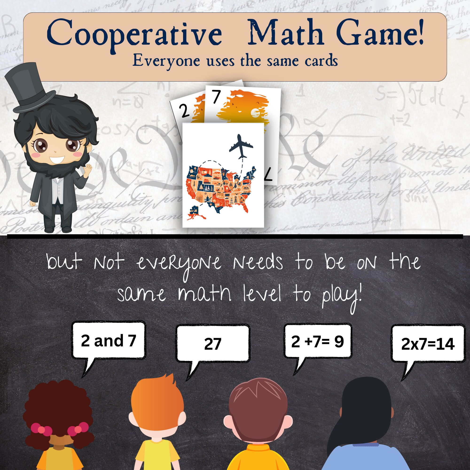 National Numeric Treasure, a Cooperative Math Game They Can All Play ...