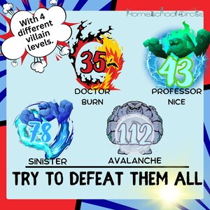 Super Knock Out, a Cooperative Math Game They Can All Play, Printable ...