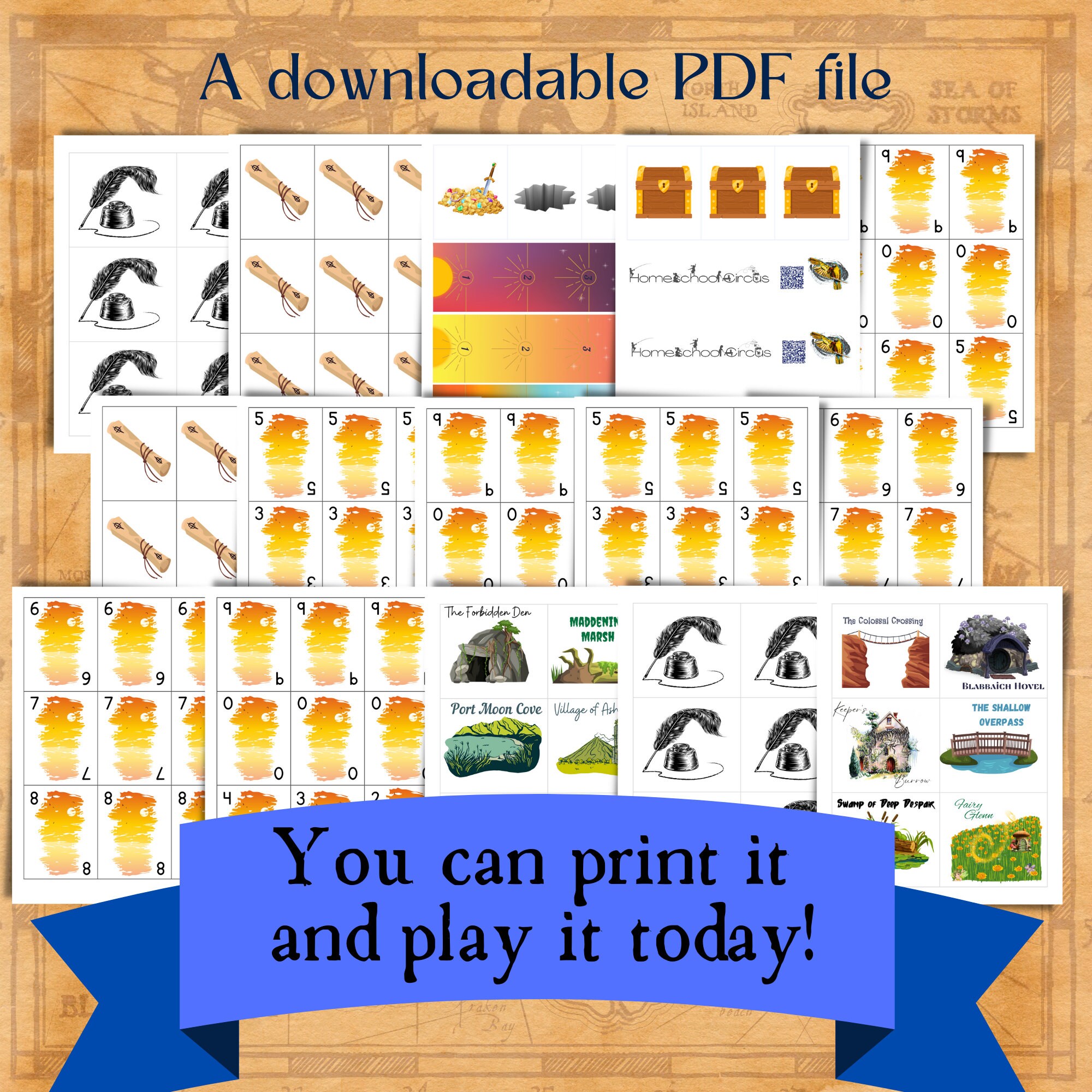 Review Game Bundle: Castle Rescue Pi-rate Island Quest for - Etsy