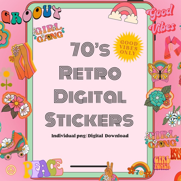 Aesthetic Individual Stickers - Etsy