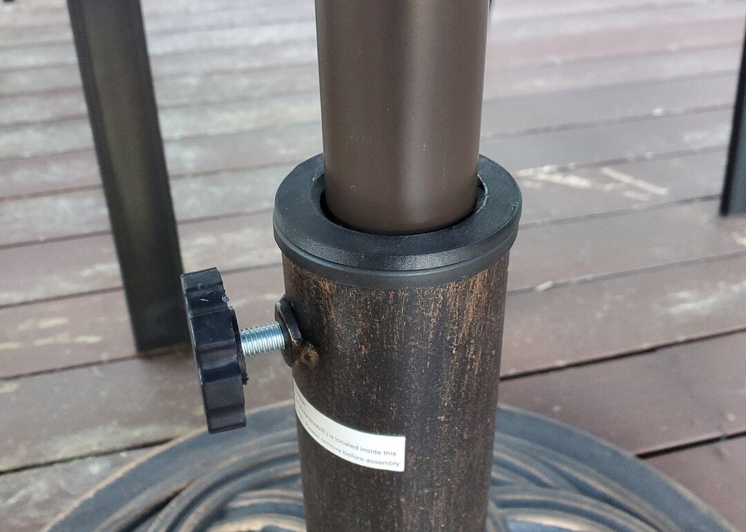 Umbrella Sleeve 2.0 to 1.5" Rod Stabilizer for 1.5 Inch Umbrella Rod 3D ...