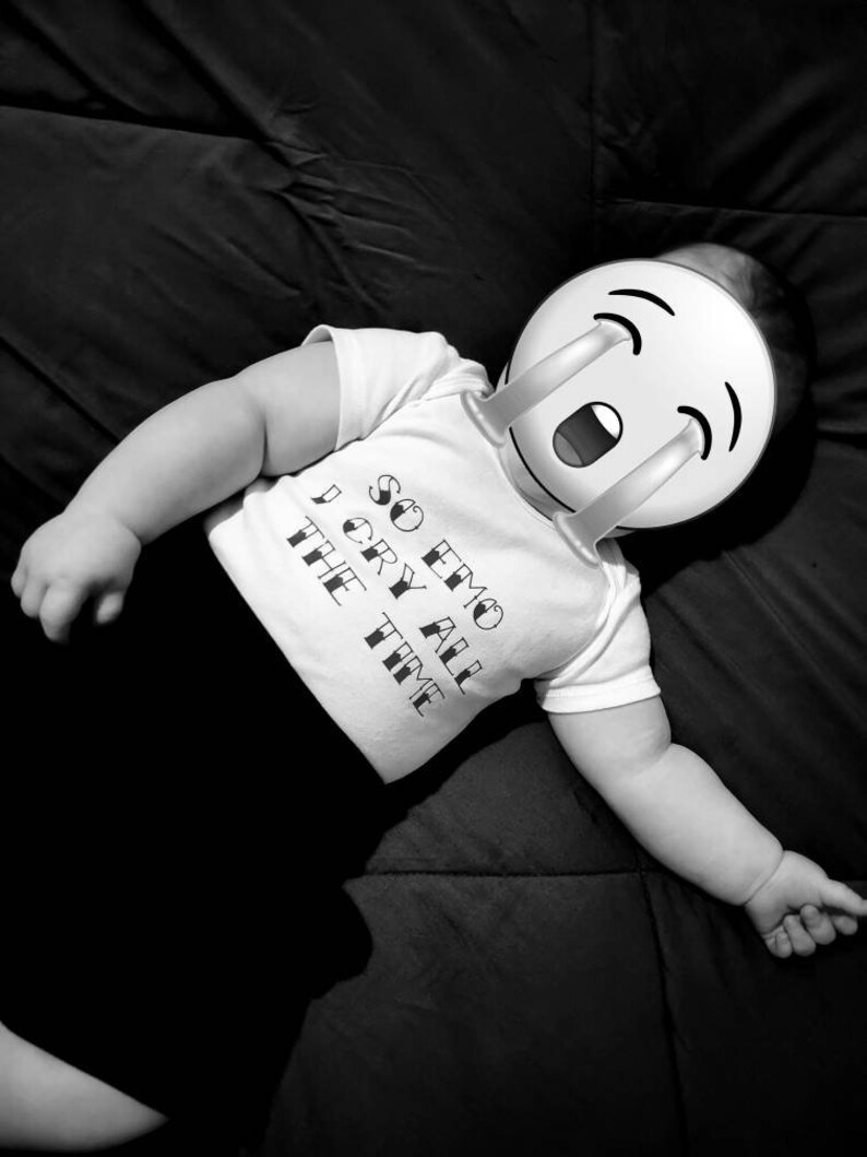 So Emo Onesie, Emo Baby, Cry Baby Birthday, Emo Baby Stuff, Goth Baby ...