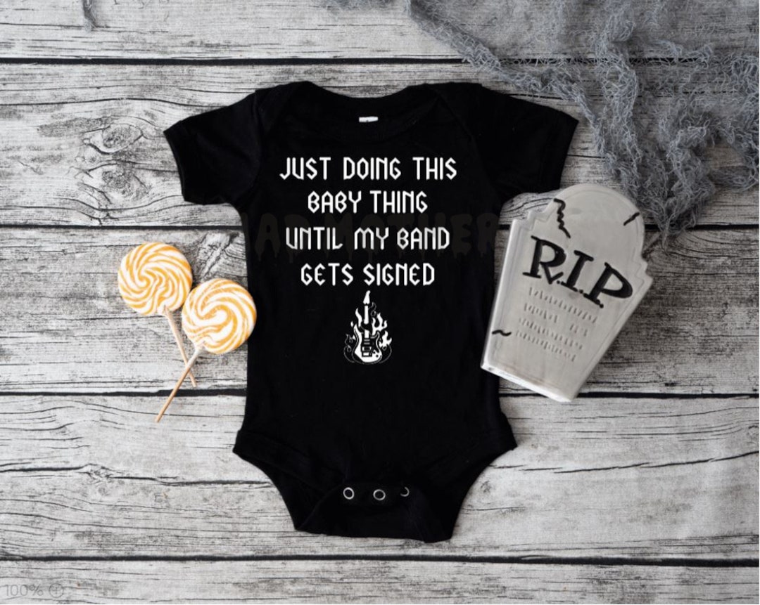 Baby Band Onesie, Musician Gift, Funny Baby Clothes, Rock and Roll Baby ...