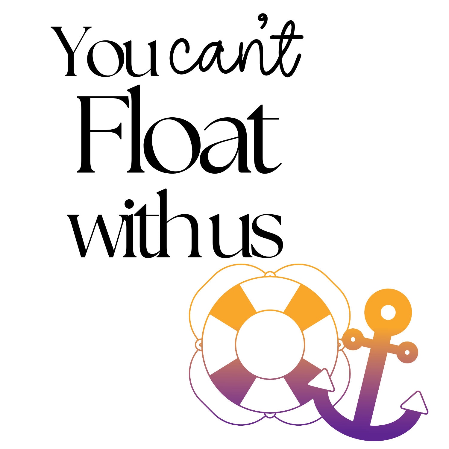 River Tube SVG, You Can't Float With Us, Pool Float, Bundle - Etsy