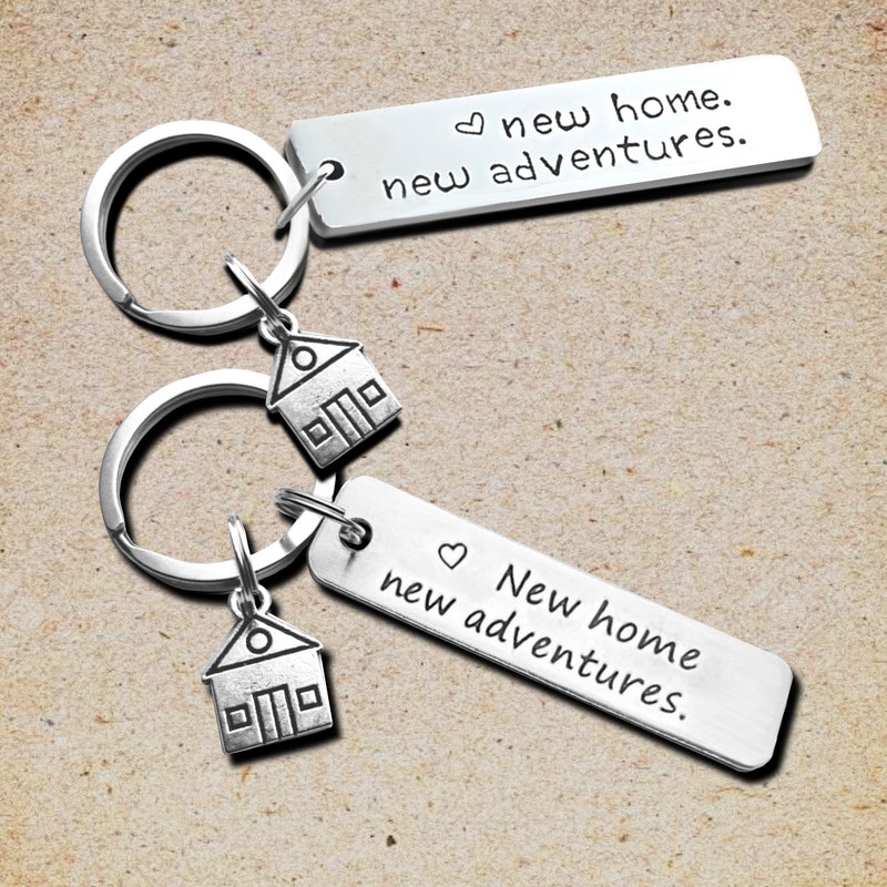 Home Keychain - Etsy