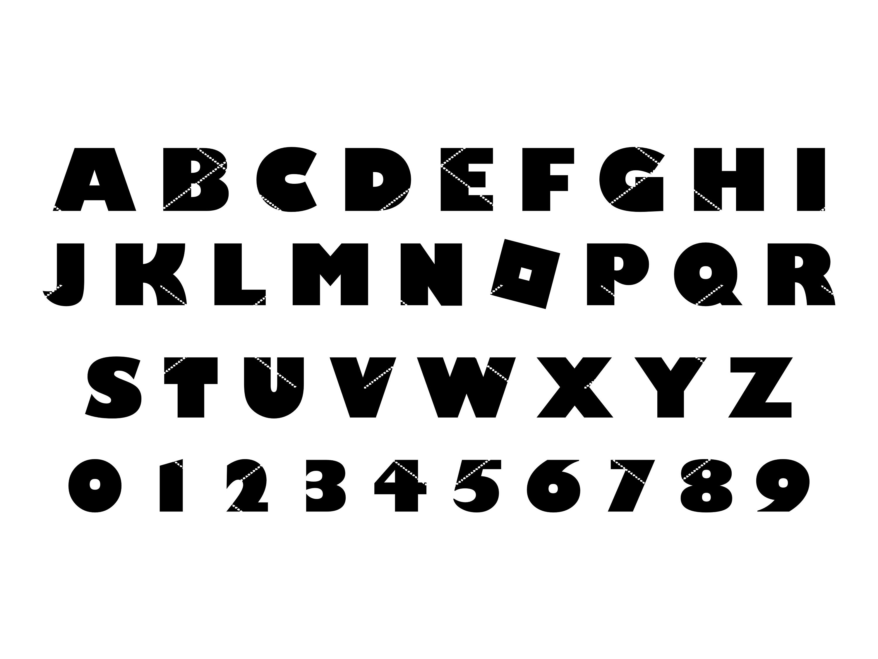 Roblox Font SVG - Etsy Singapore