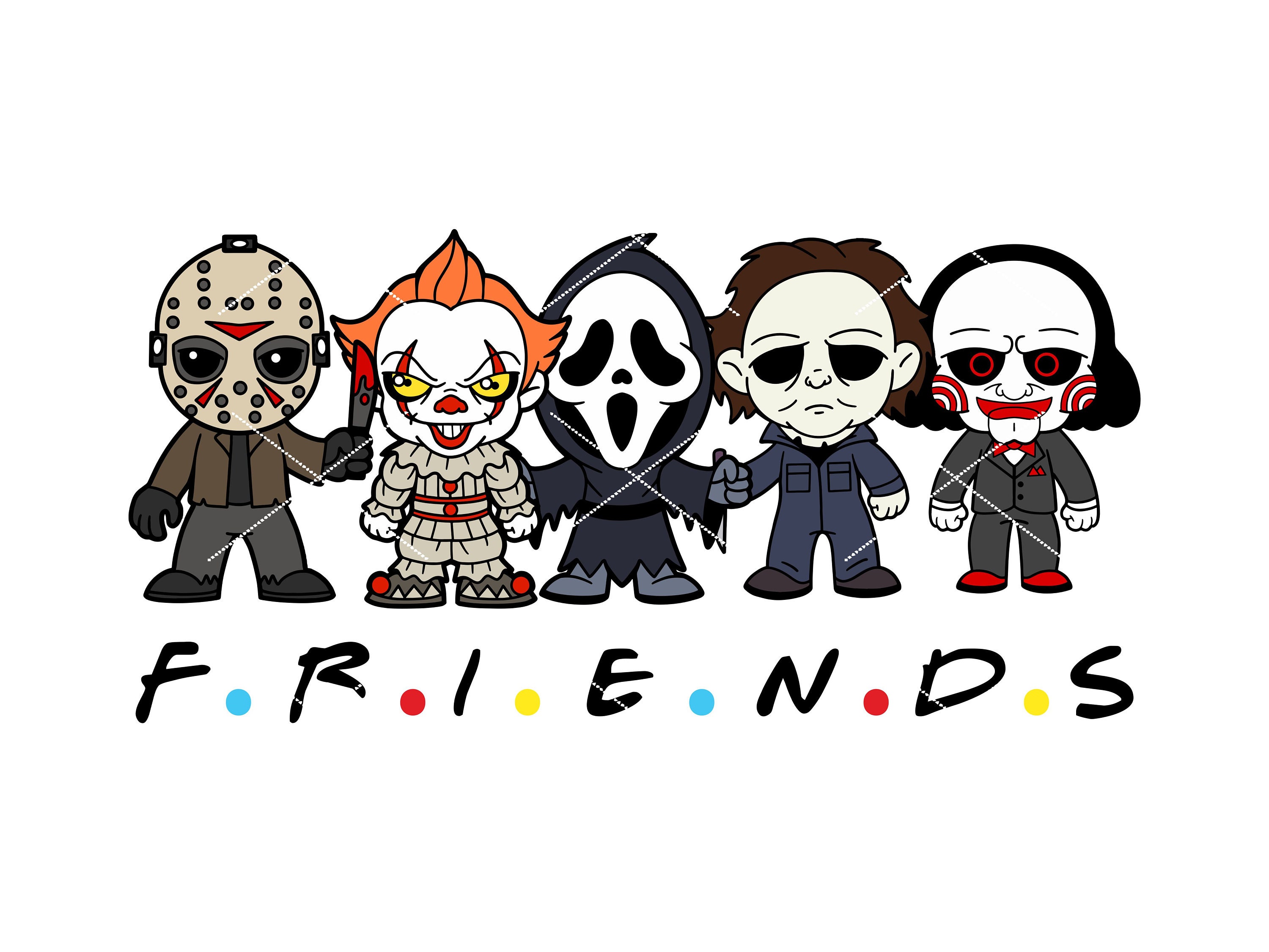 Horror Movie Killers Scary Friends Png Halloween Horror Squad Cult ... Horror Movie Killers Scary Friends Png Halloween Horror Squad Cult ...