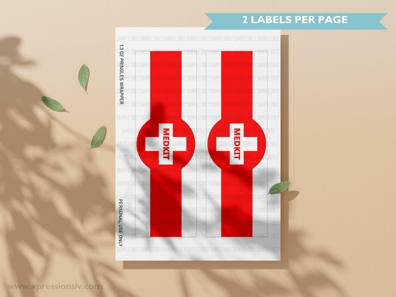 Medkit Labels for Video Game Party Decor Video Game Birthday Party ...