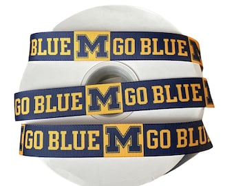 I Love Michigan Extra Wide 1.5in Grosgrain Ribbon 1yd - Etsy