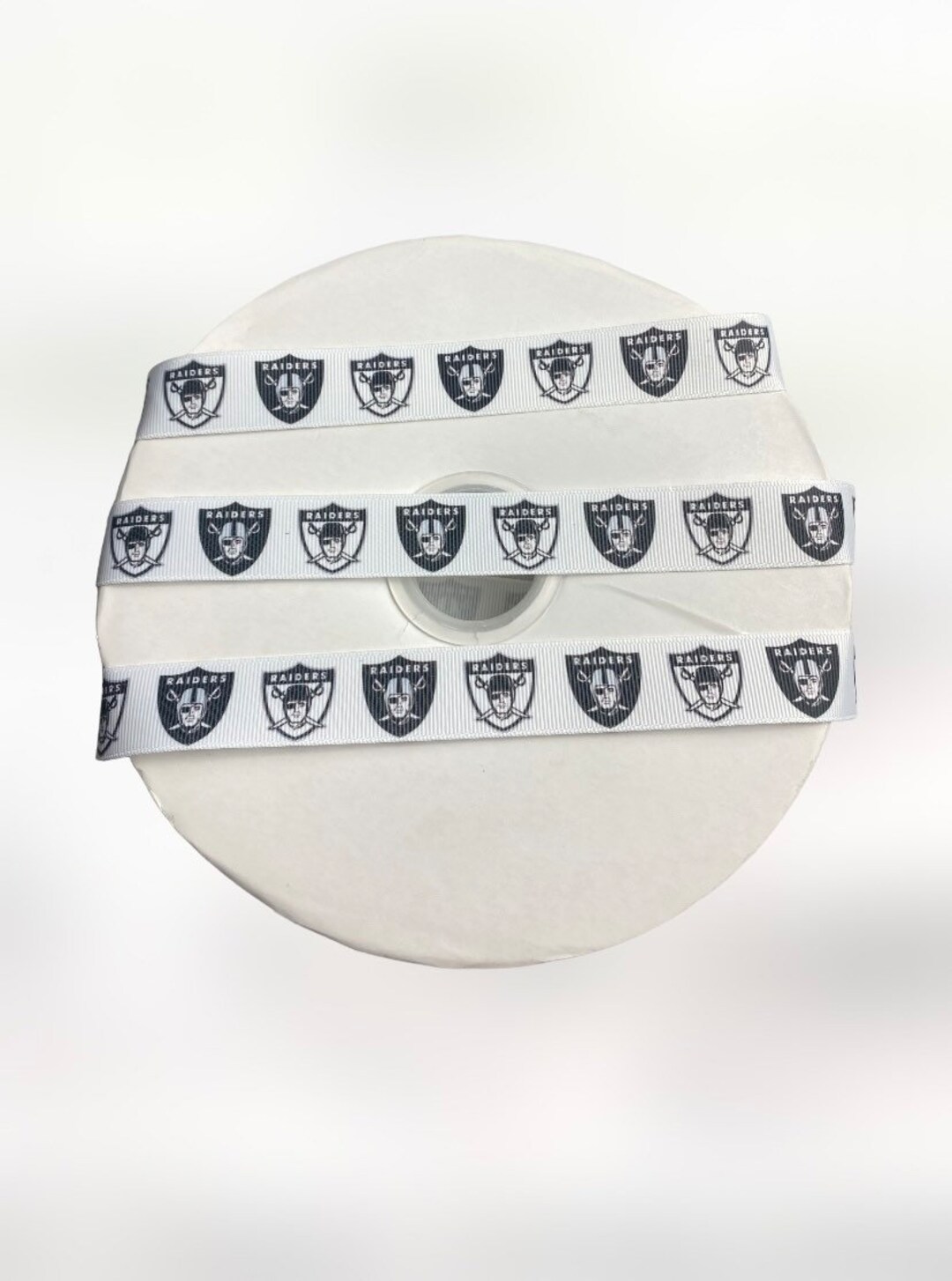Raiders Inspired Sports Team 7/8 Grosgrain Ribbon. Vegas Inspired ...