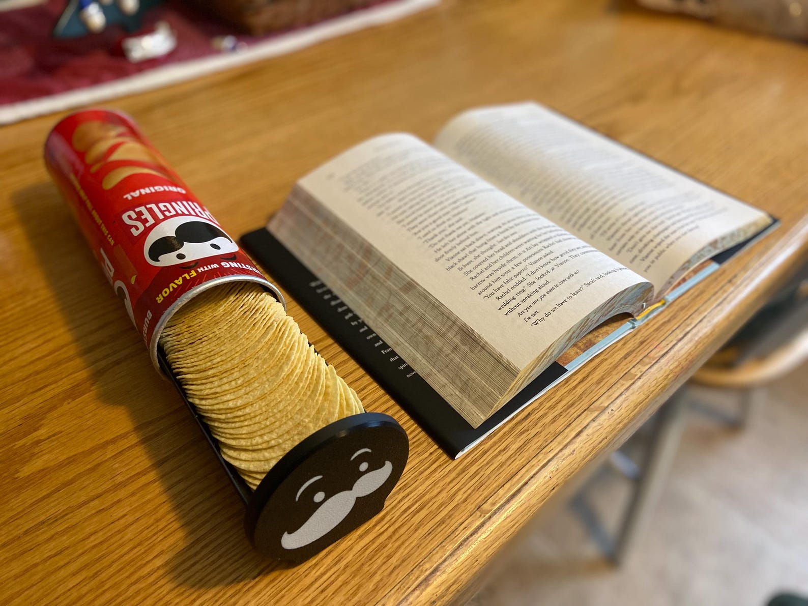Pringles Tray Lid Holder • Chip Can Snack Tray • Freshness Lid for ...