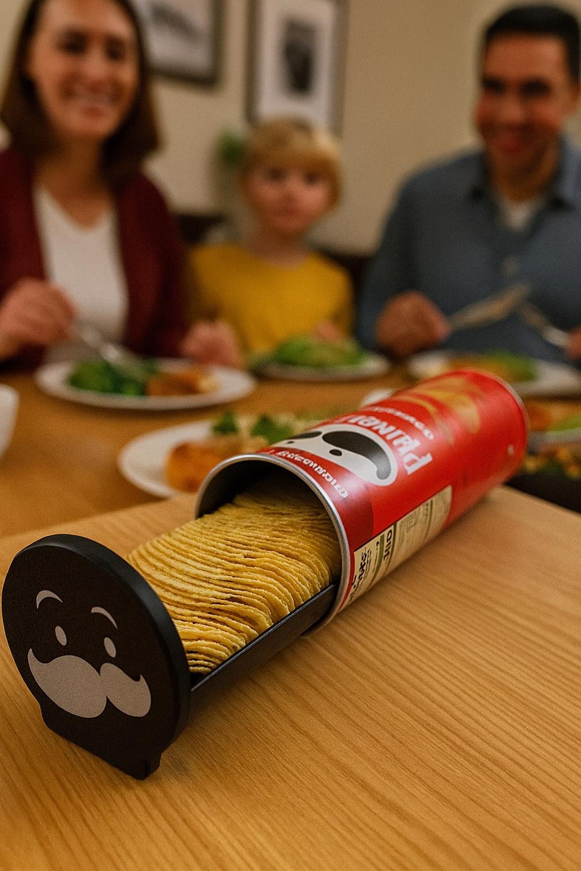 Pringles Tray Lid Holder • Chip Can Snack Tray • Freshness Lid for ...