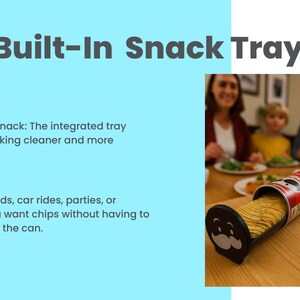 Pringles Tray Lid Holder • Chip Can Snack Tray • Freshness Lid for ...