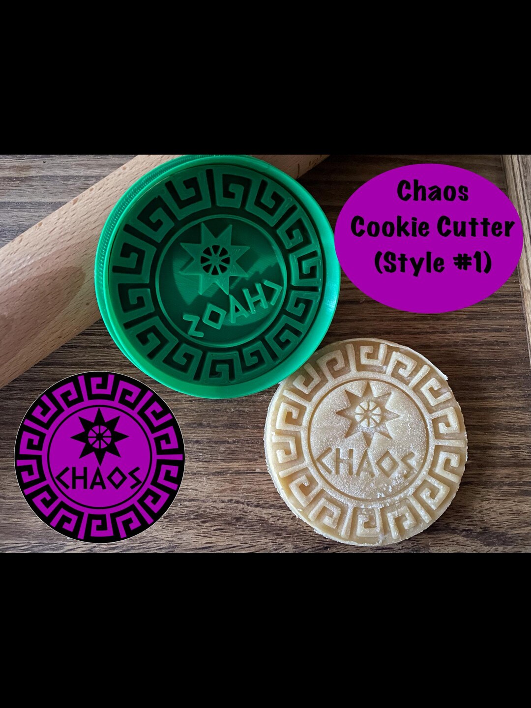 Chaos Cookie Cutter, Greek Mythology Cookie Cutter and Stamp - Etsy