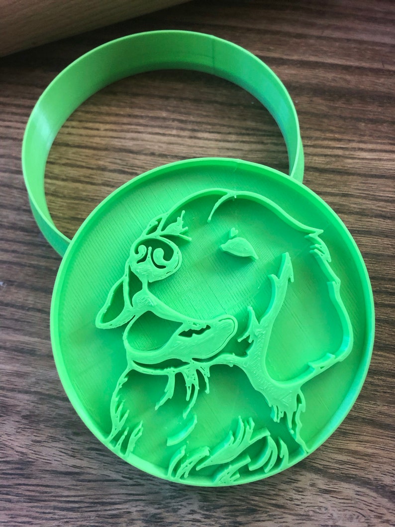 Golden Retriever Cookie Cutter, Dog, Pet, Animal, Cookie Cutter and ...