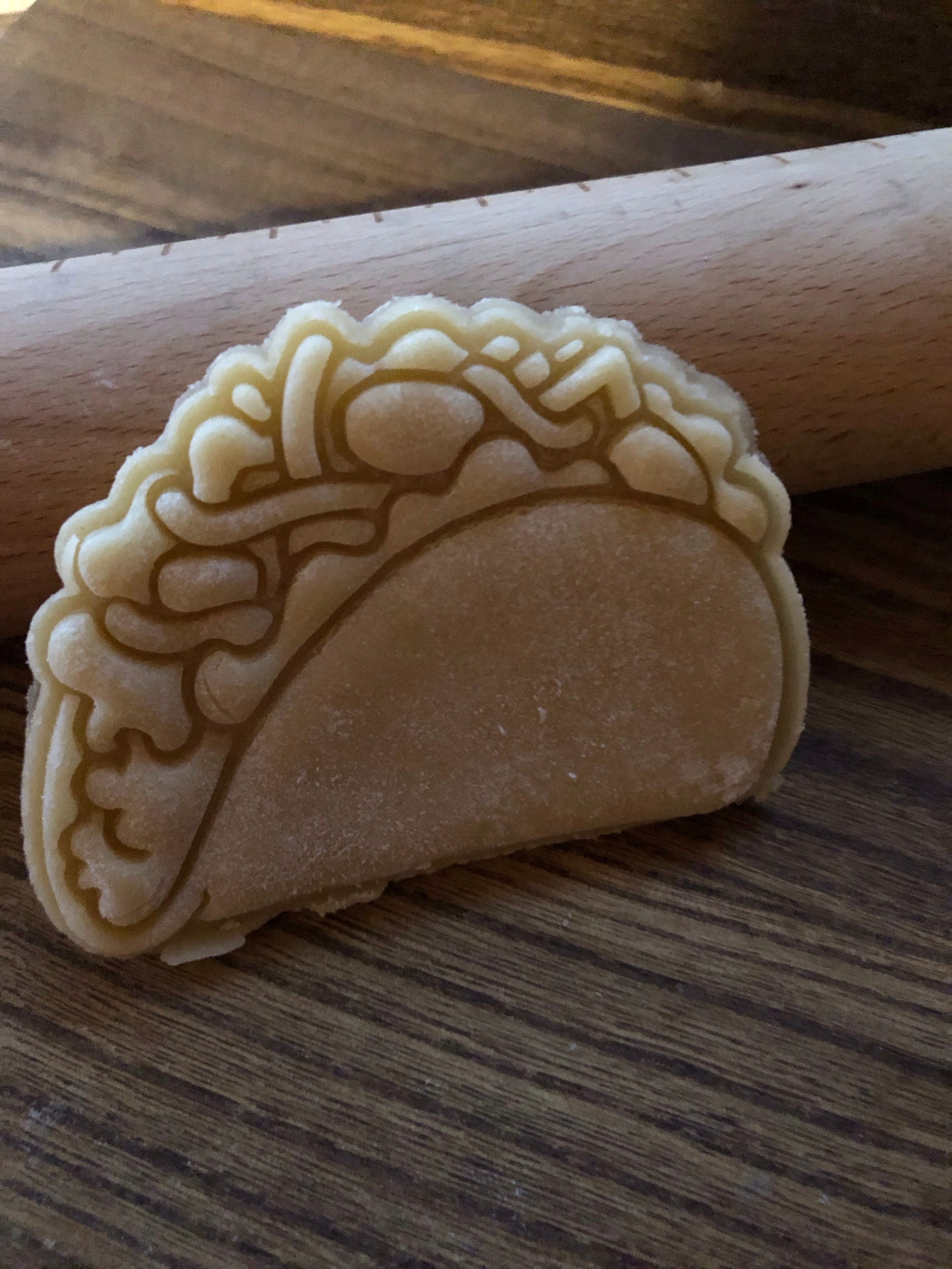 Taco Cookie Cutter, Food, Cookie Cutter and Stamp - Etsy